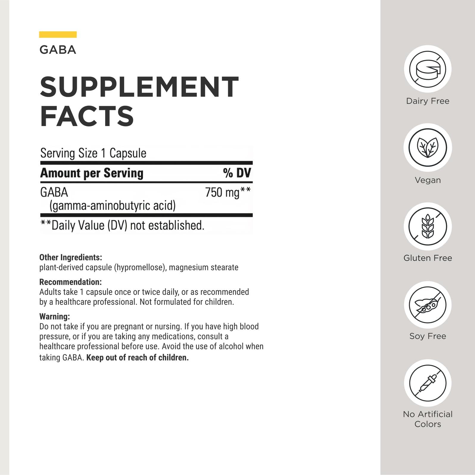 Integrative Therapeutics GABA benefits