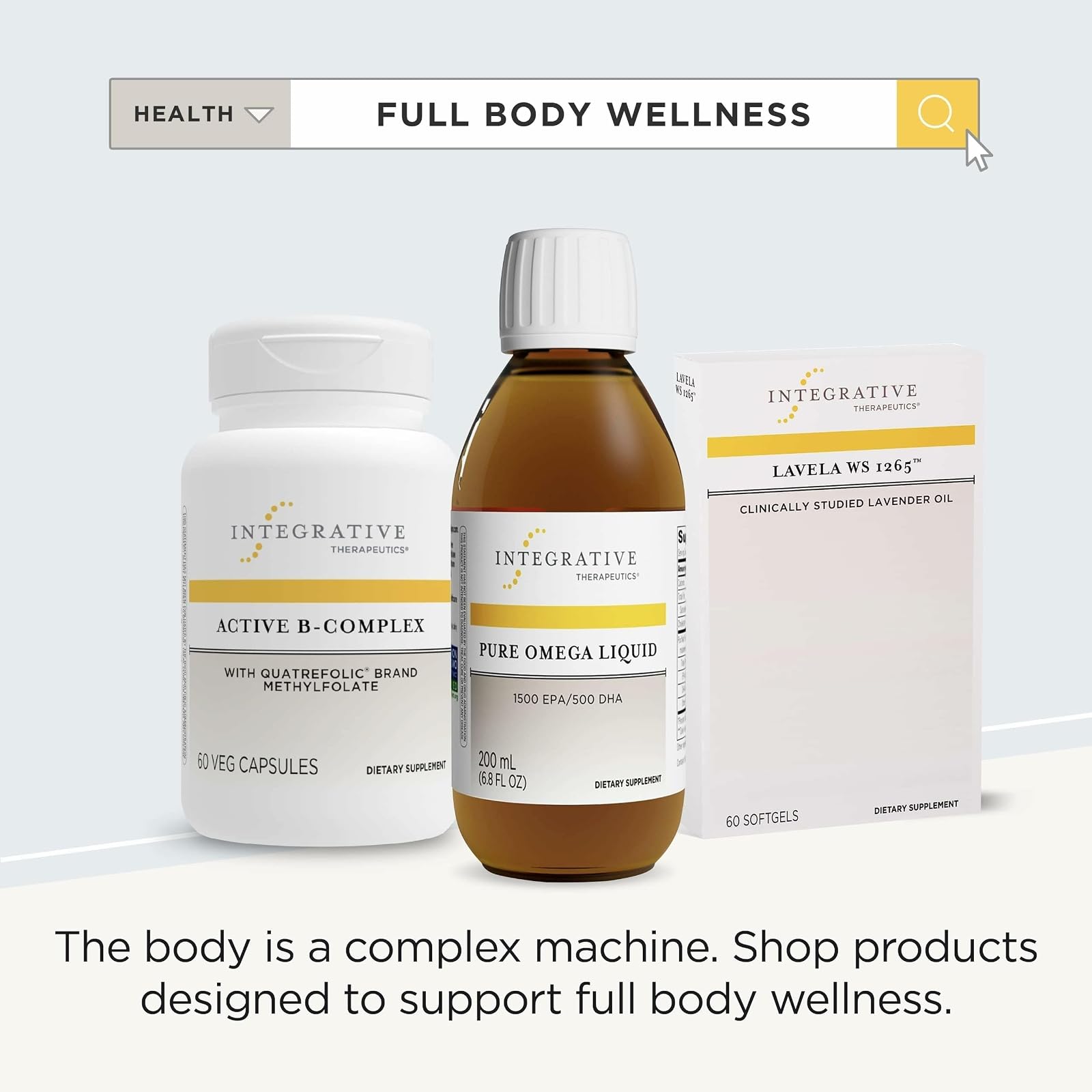 Integrative Therapeutics omega benefits