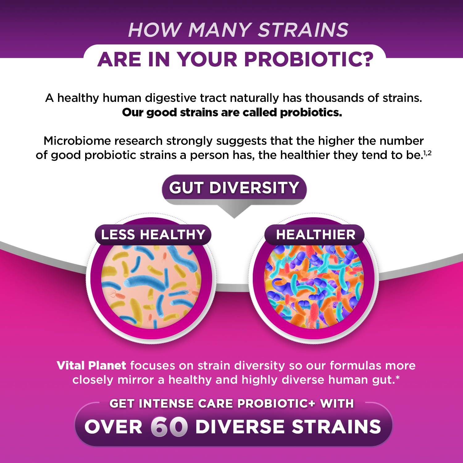 intense care probiotics for comfort