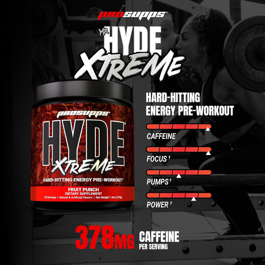intense energy boost pre-workout