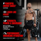 Intense focus with pre-workout supplement