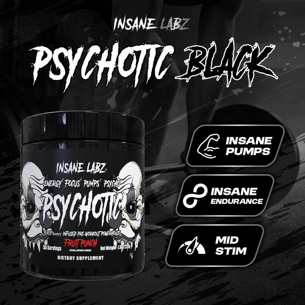 Intense focus with Psychotic Black Edition