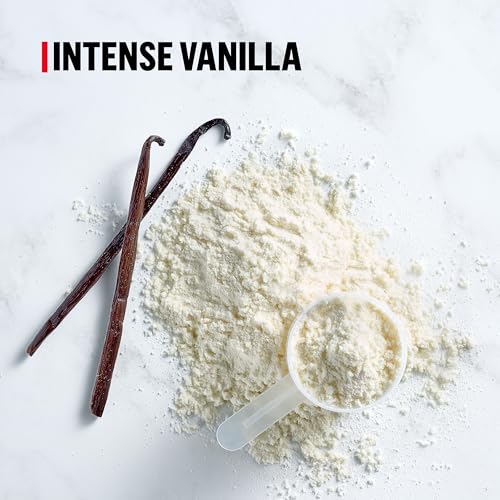 Intense vanilla protein supplement