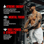 intense workout with pre-workout supplement