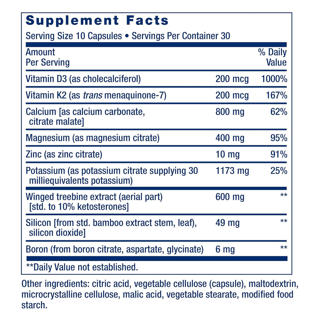 Intensive bone formula for strength