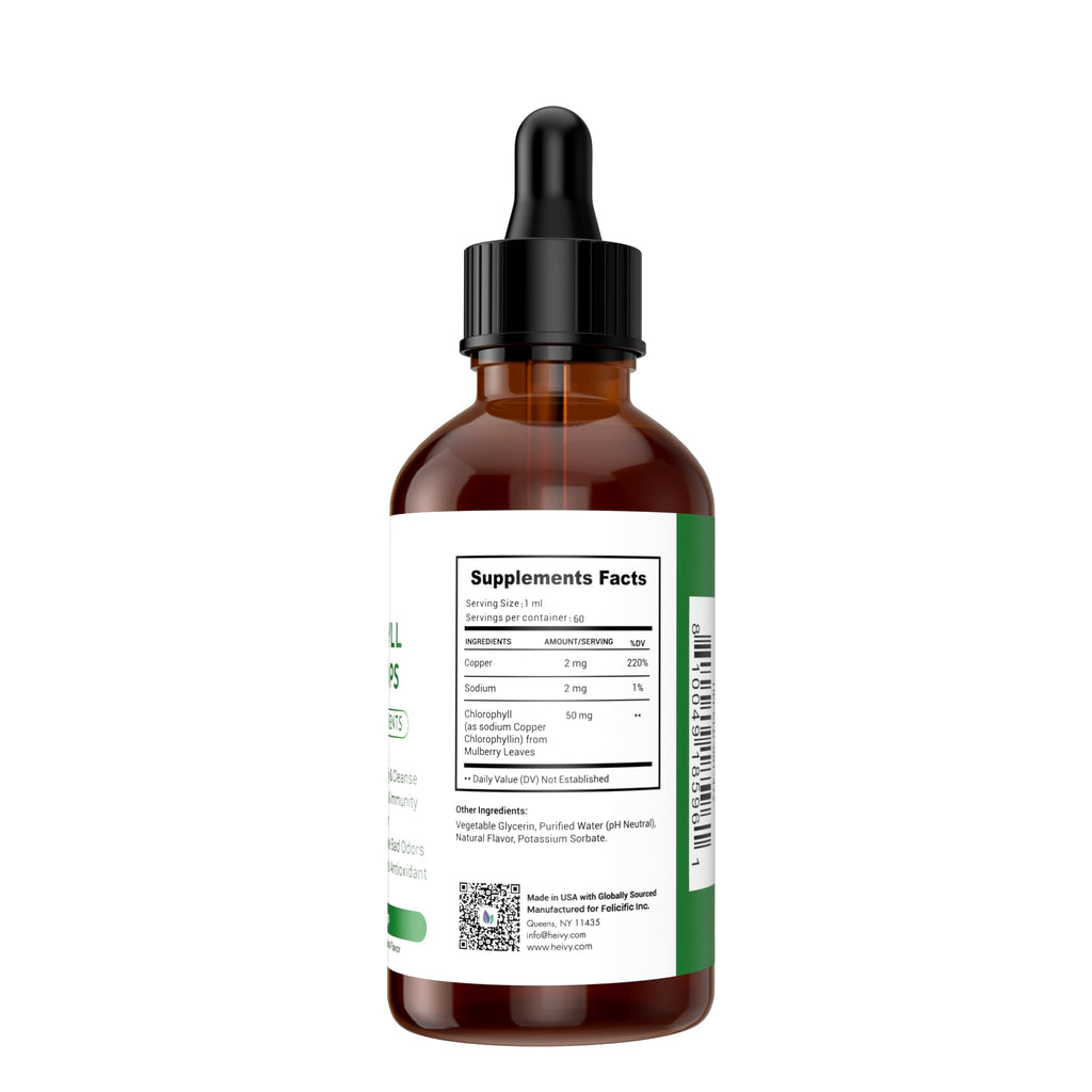internal deodorizer chlorophyll liquid