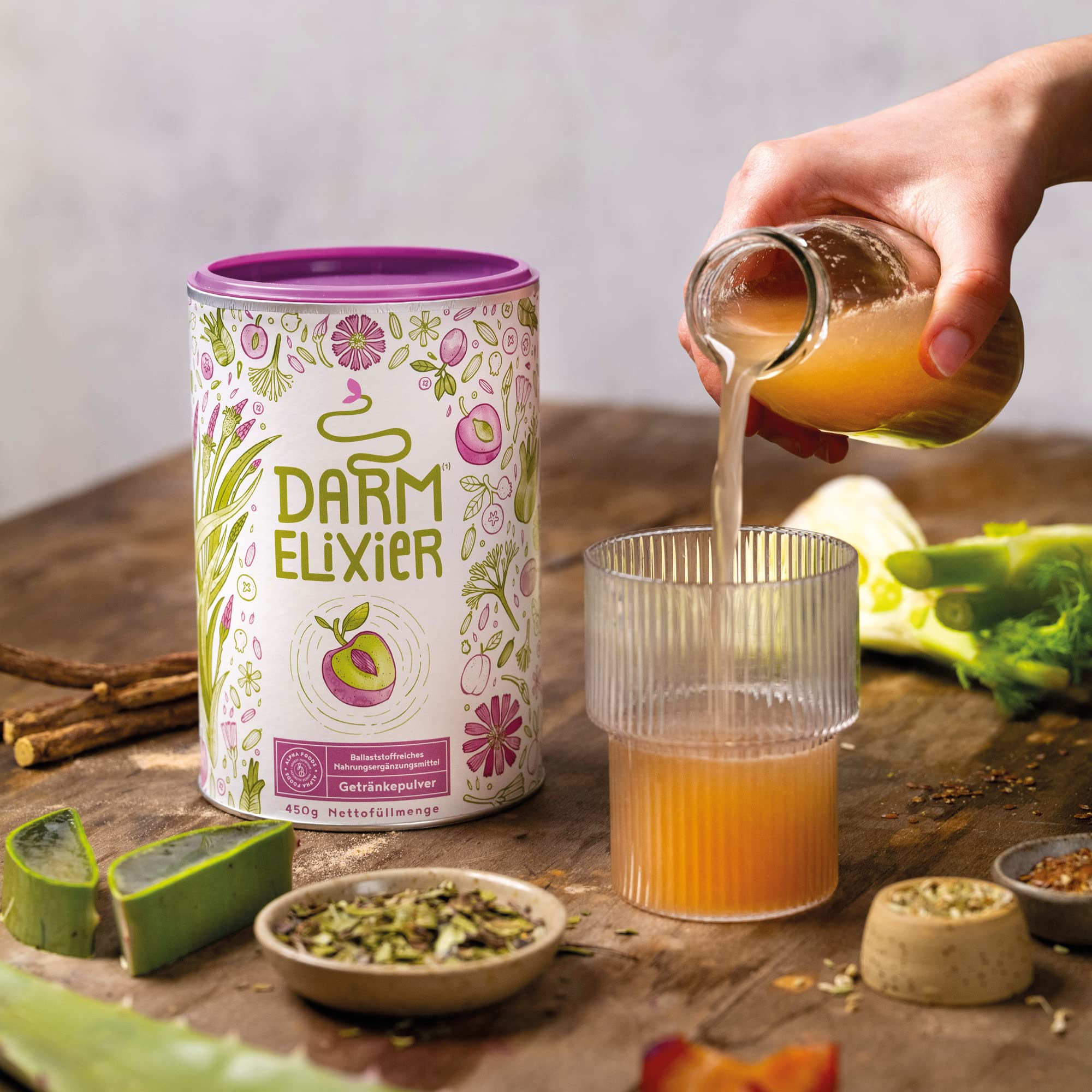 Intestinal Elixir psyllium health boost
