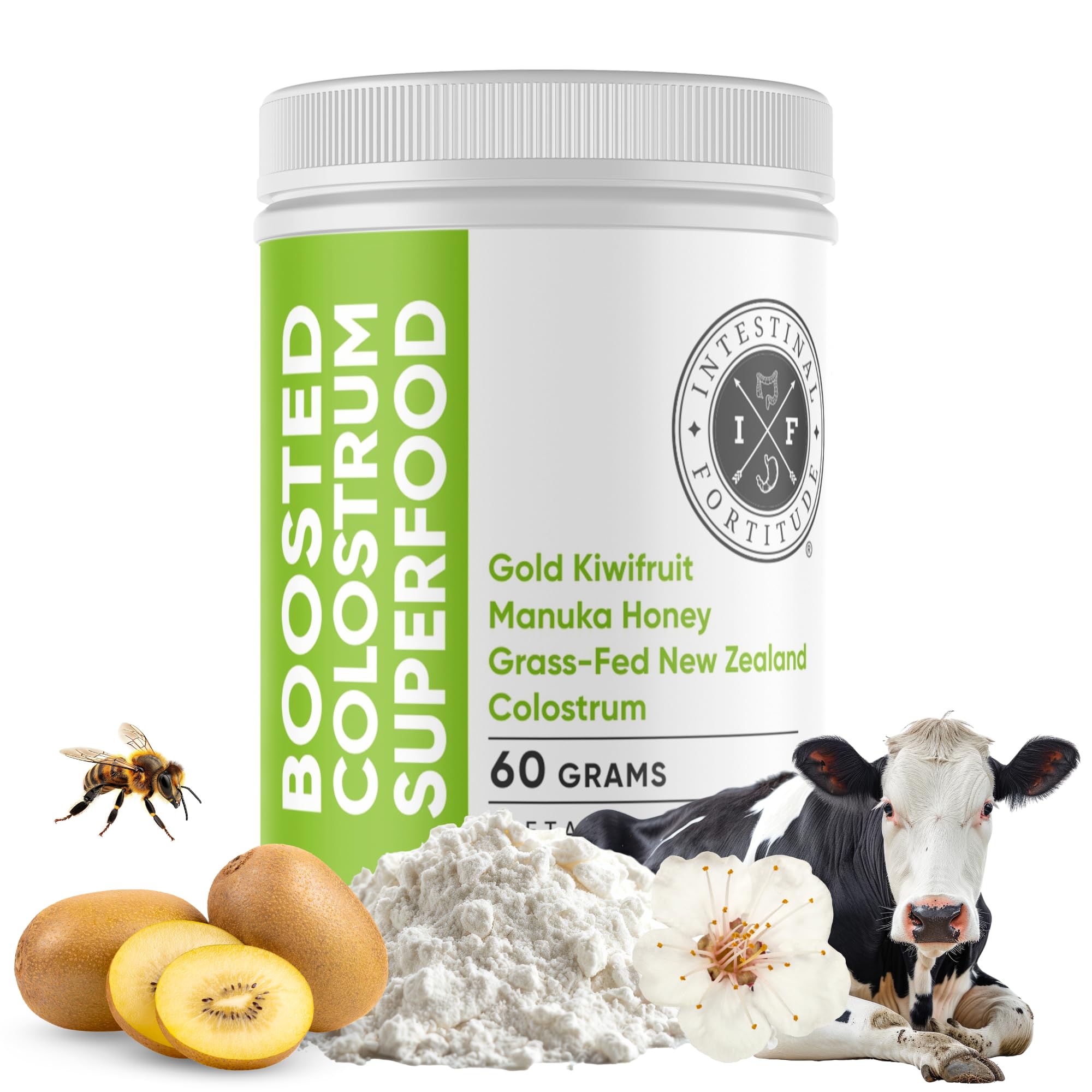 Intestinal Fortitude colostrum superfood powder