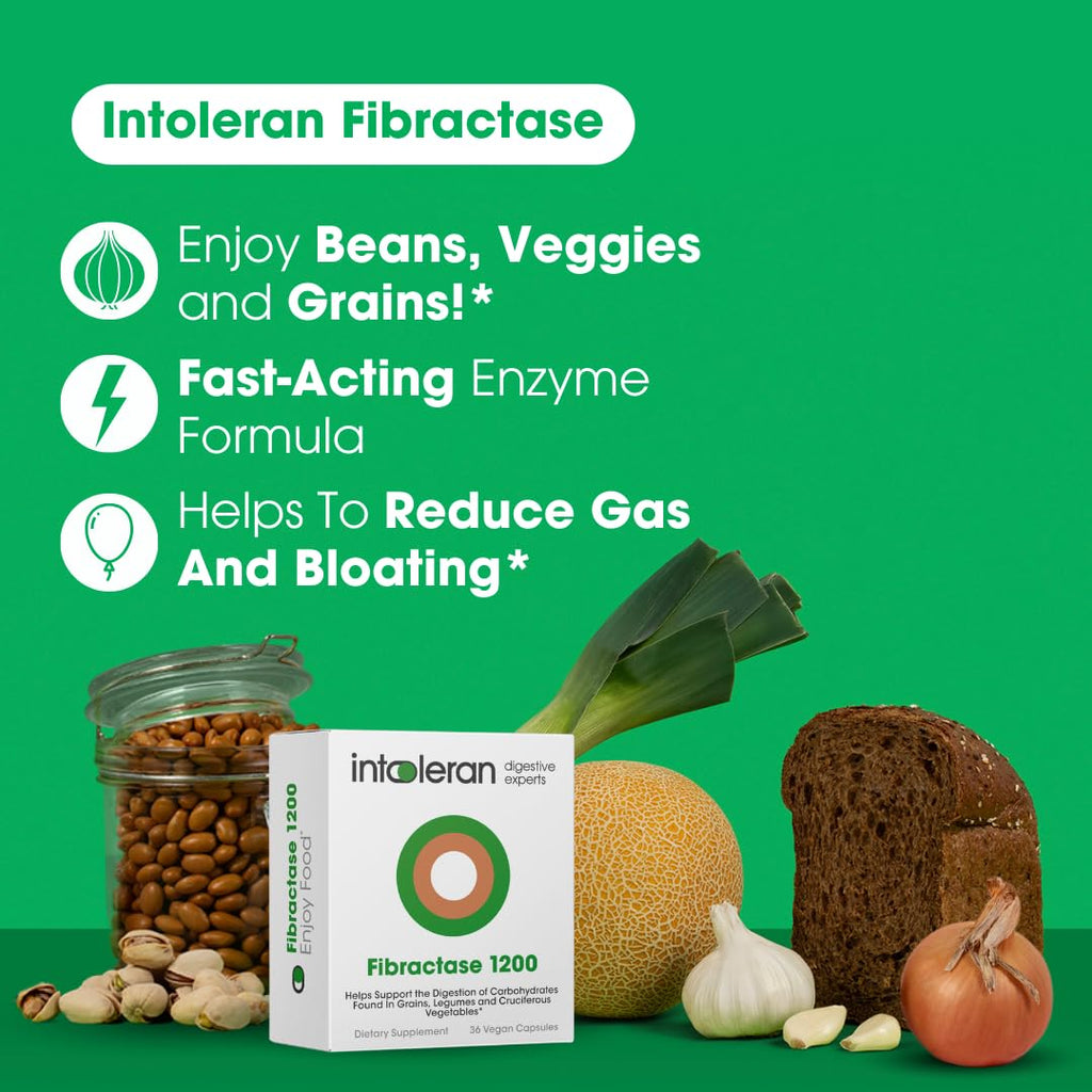 Intoleran Fibractase for lactose intolerance