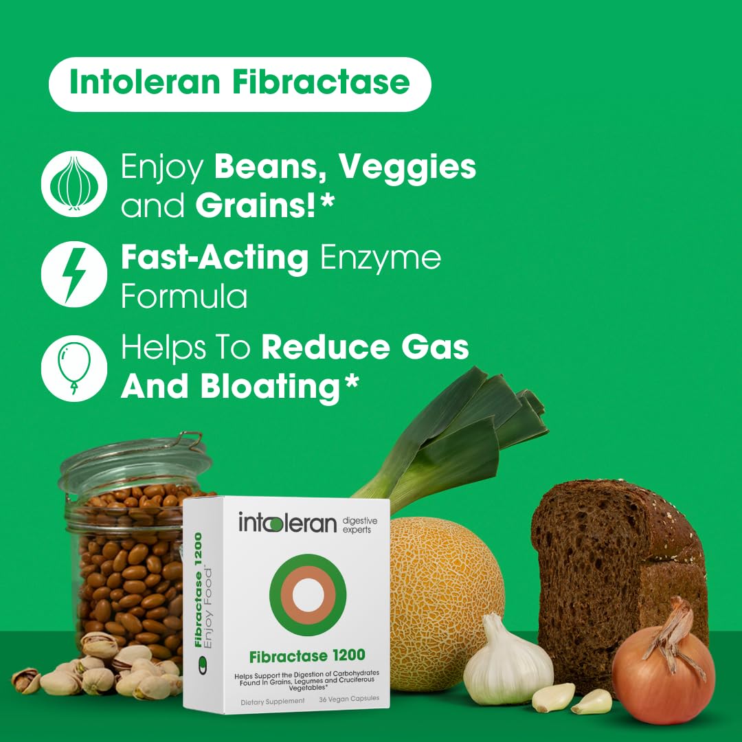 Intoleran Fibractase for lactose intolerance