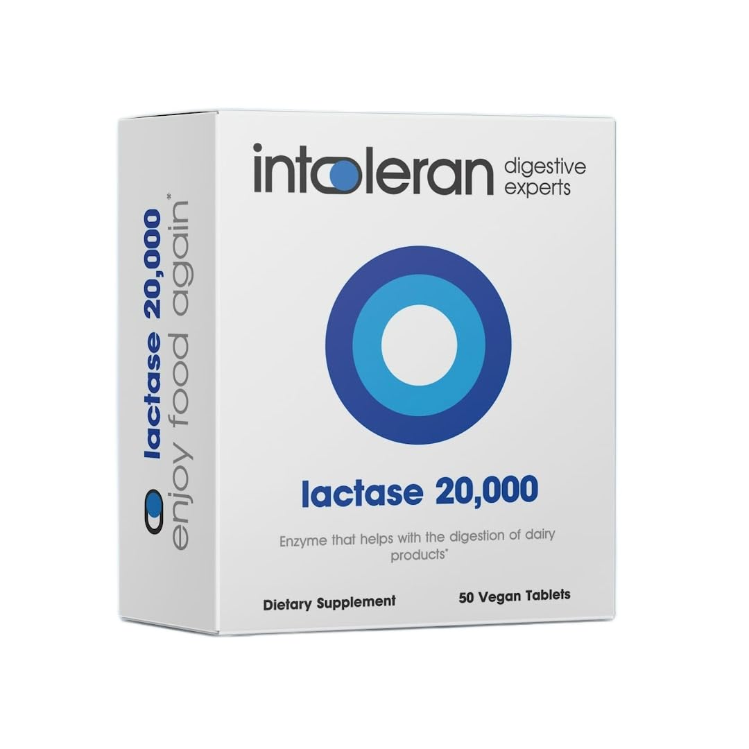 Intoleran lactase digestive enzyme tablets