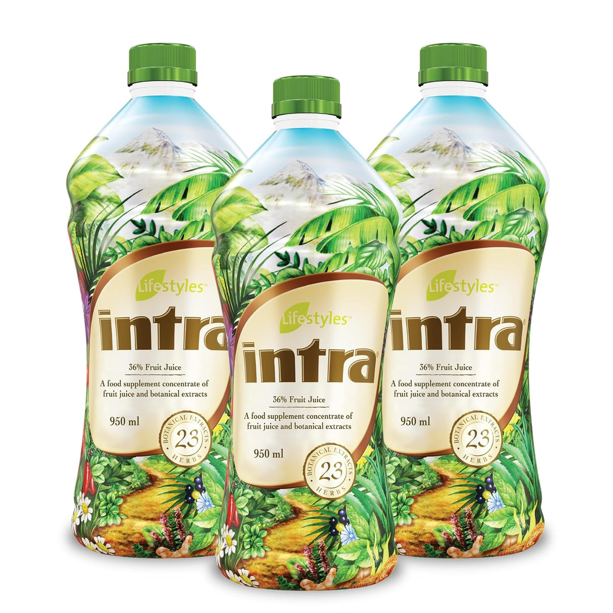Intra Lifestyles herbal juice trio pack
