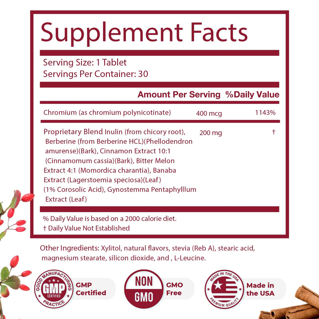 Inulin enriched blended vitamins