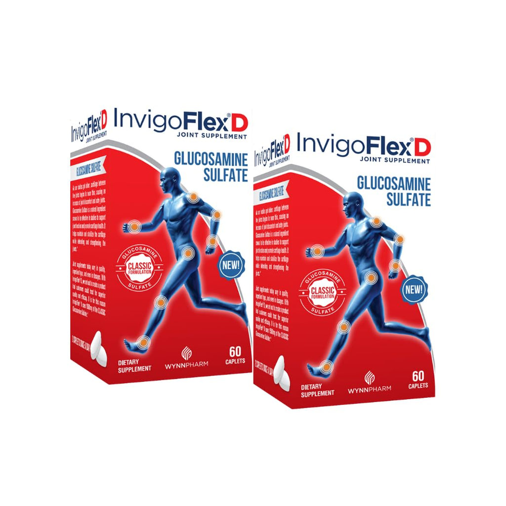 INVIGOFLEX D glucosamine sulfate caplets