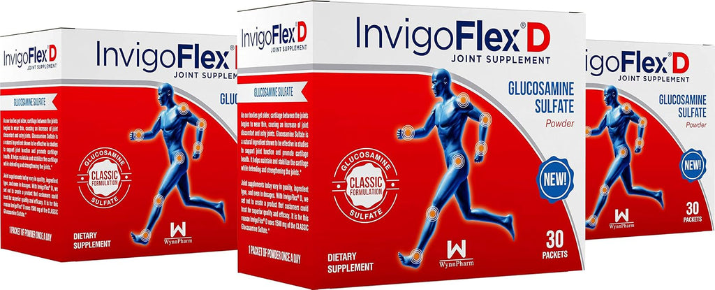 InvigoFlex glucosamine sulfate packets