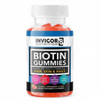 INVIGOR8 biotin gummies for healthy hair