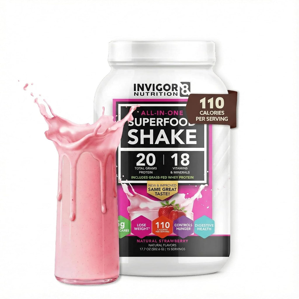 INVIGOR8 whey protein isolate shake