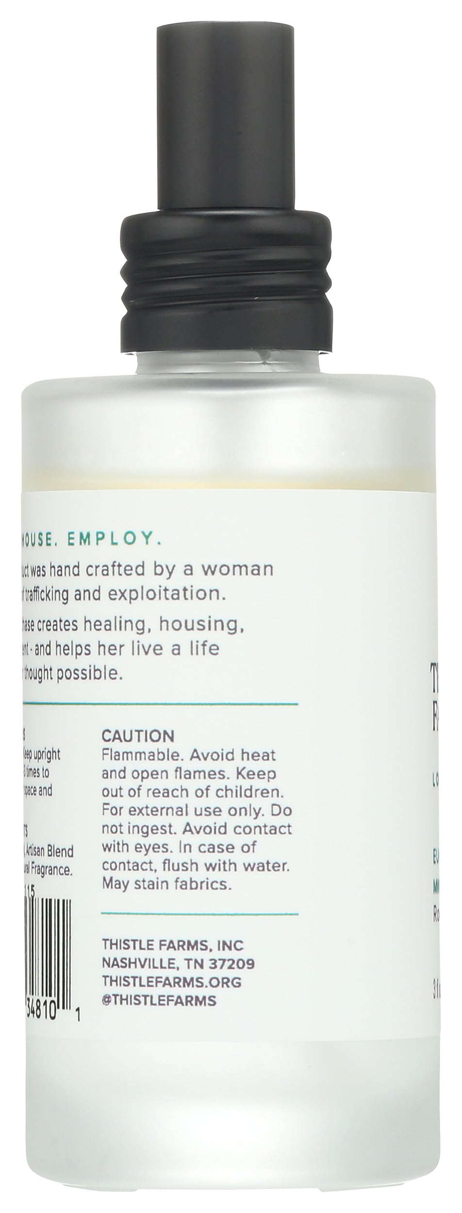 Invigorating aromatherapy spray bottle