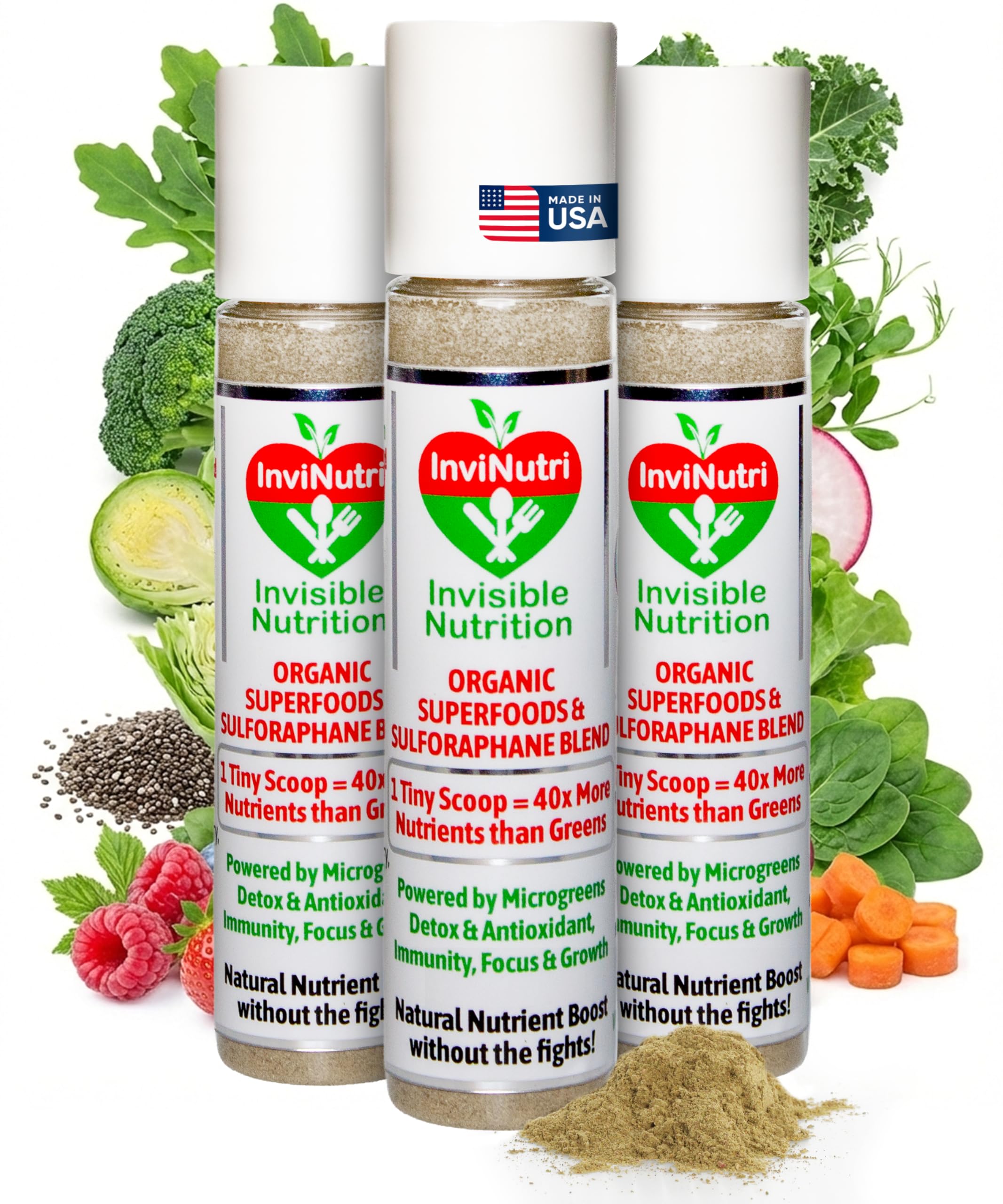 InviNutri superfood powder for kids