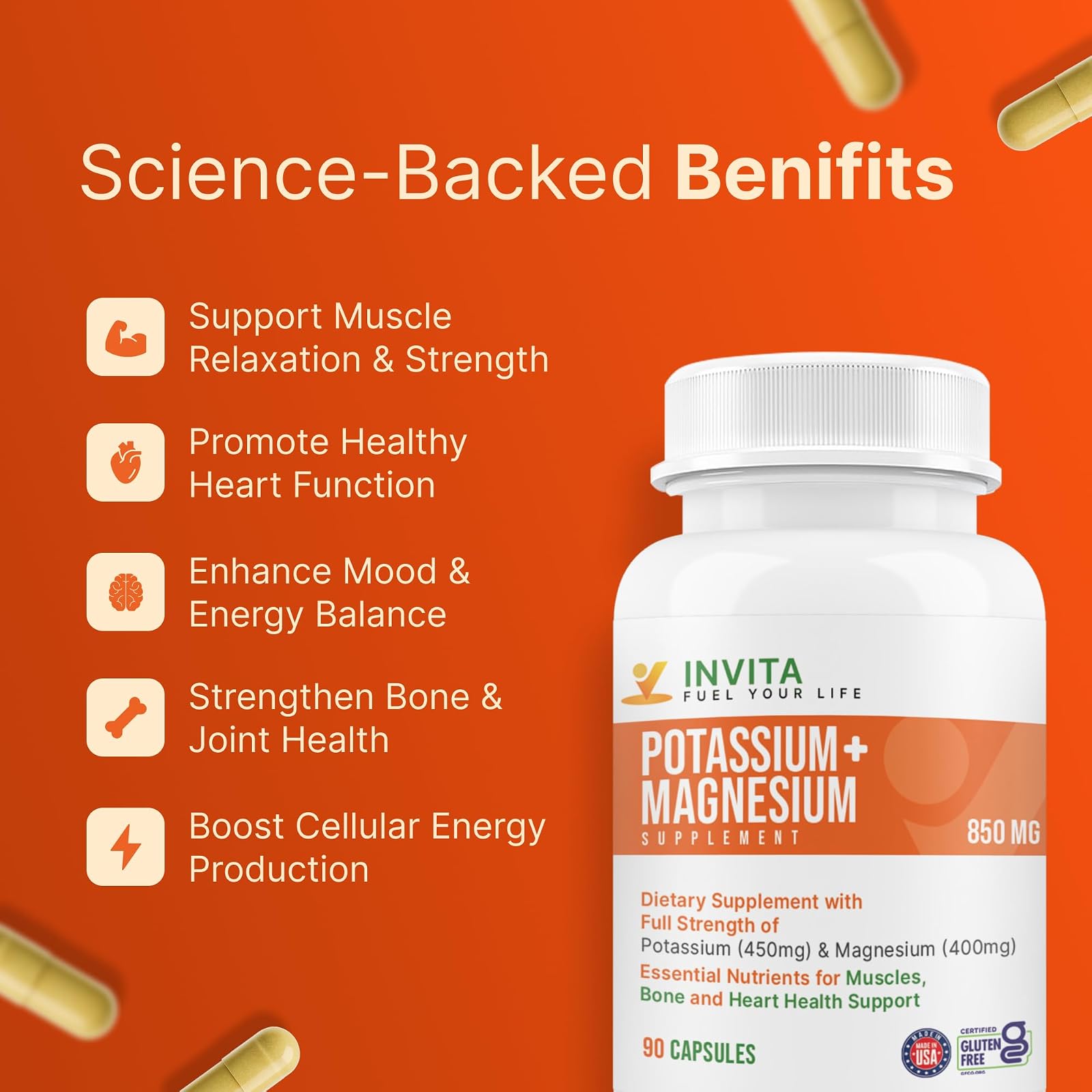 Invita mineral supplement for daily wellness
