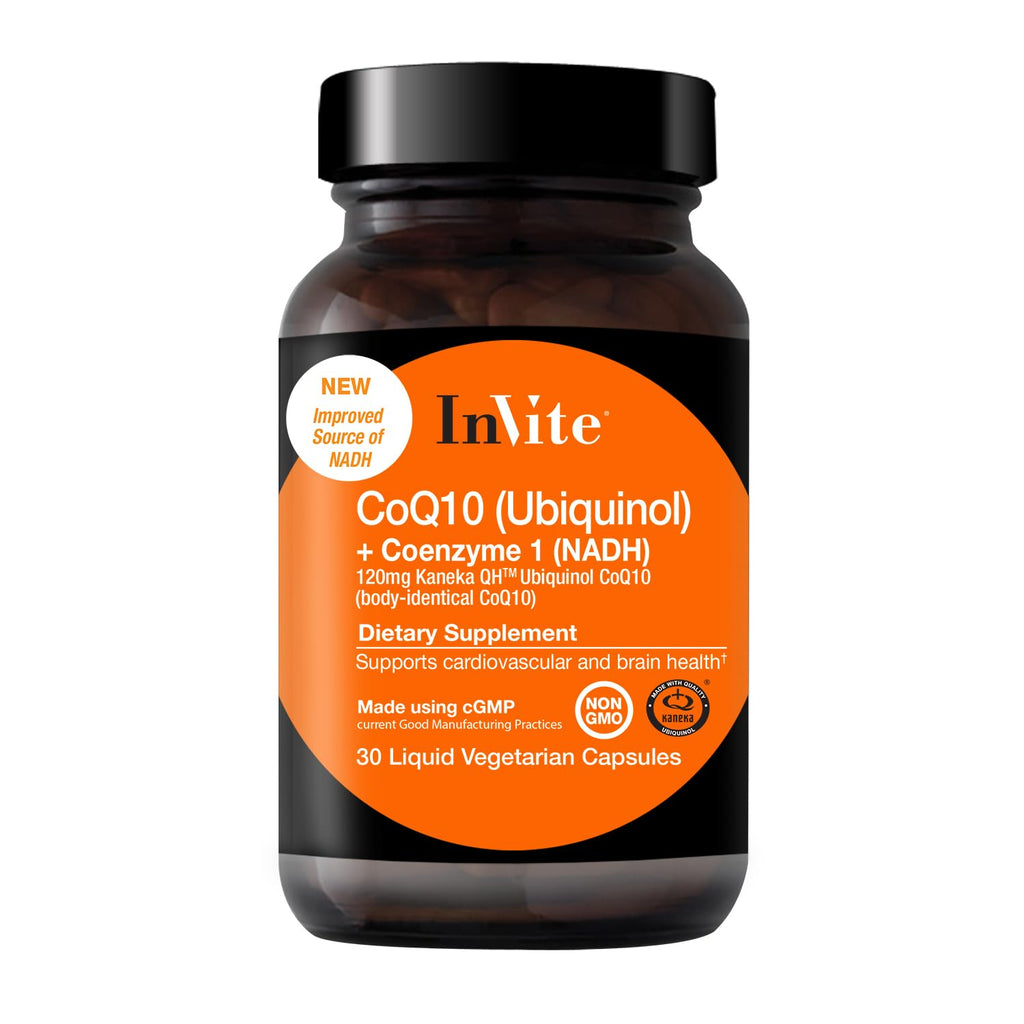 Invite Health CoQ10 vegetarian capsules