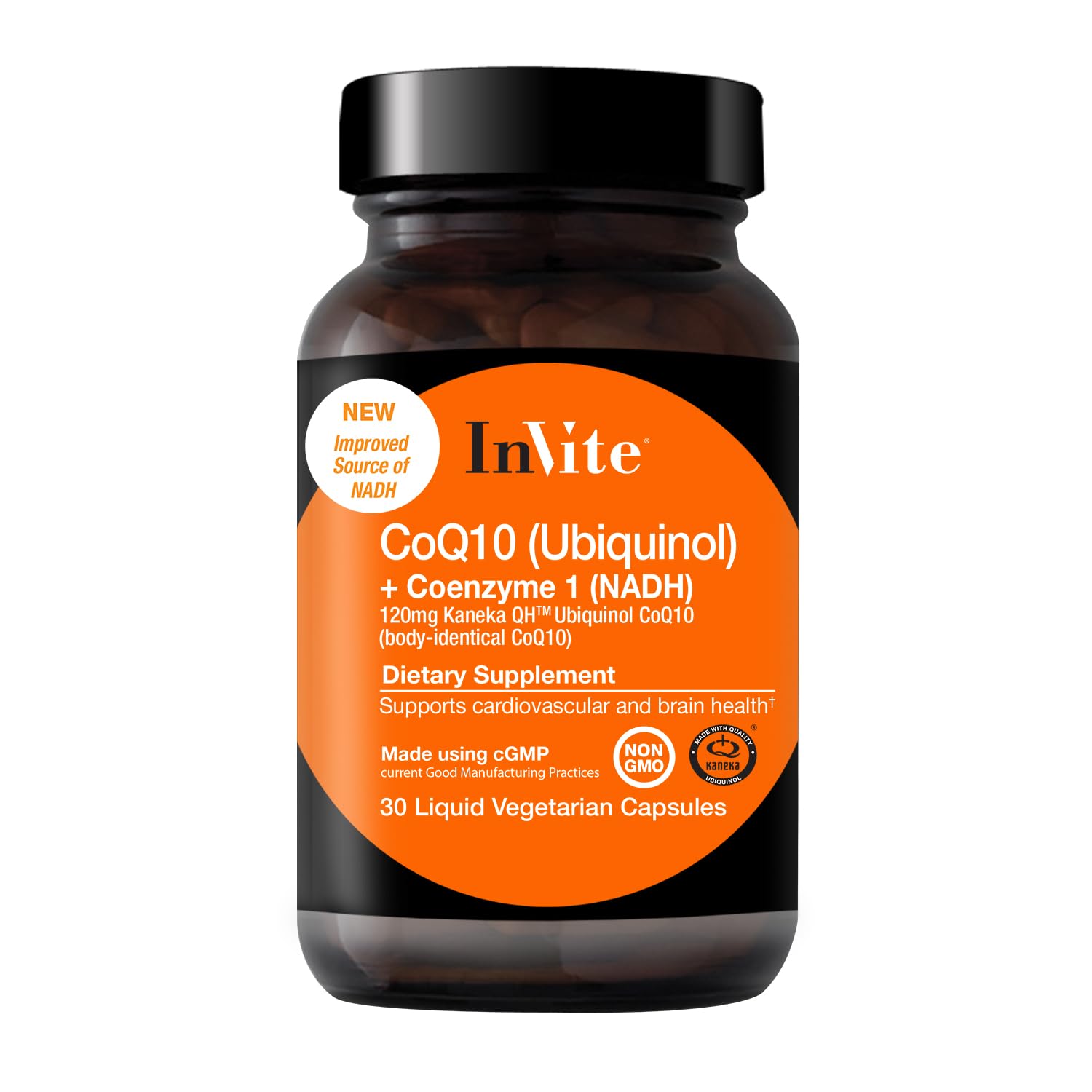 Invite Health CoQ10 vegetarian capsules