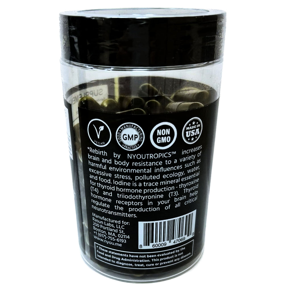 iodine capsules for energy and focus