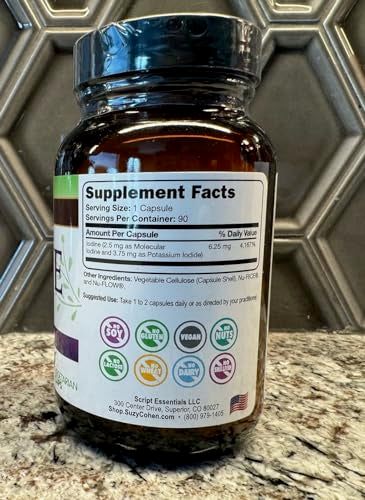 iodine capsules for energy boost