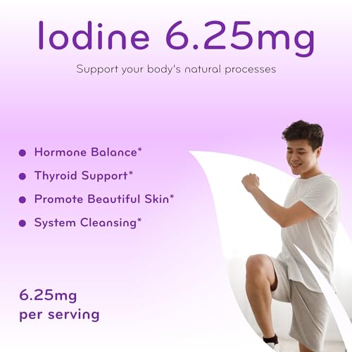 iodine capsules for healthy metabolism