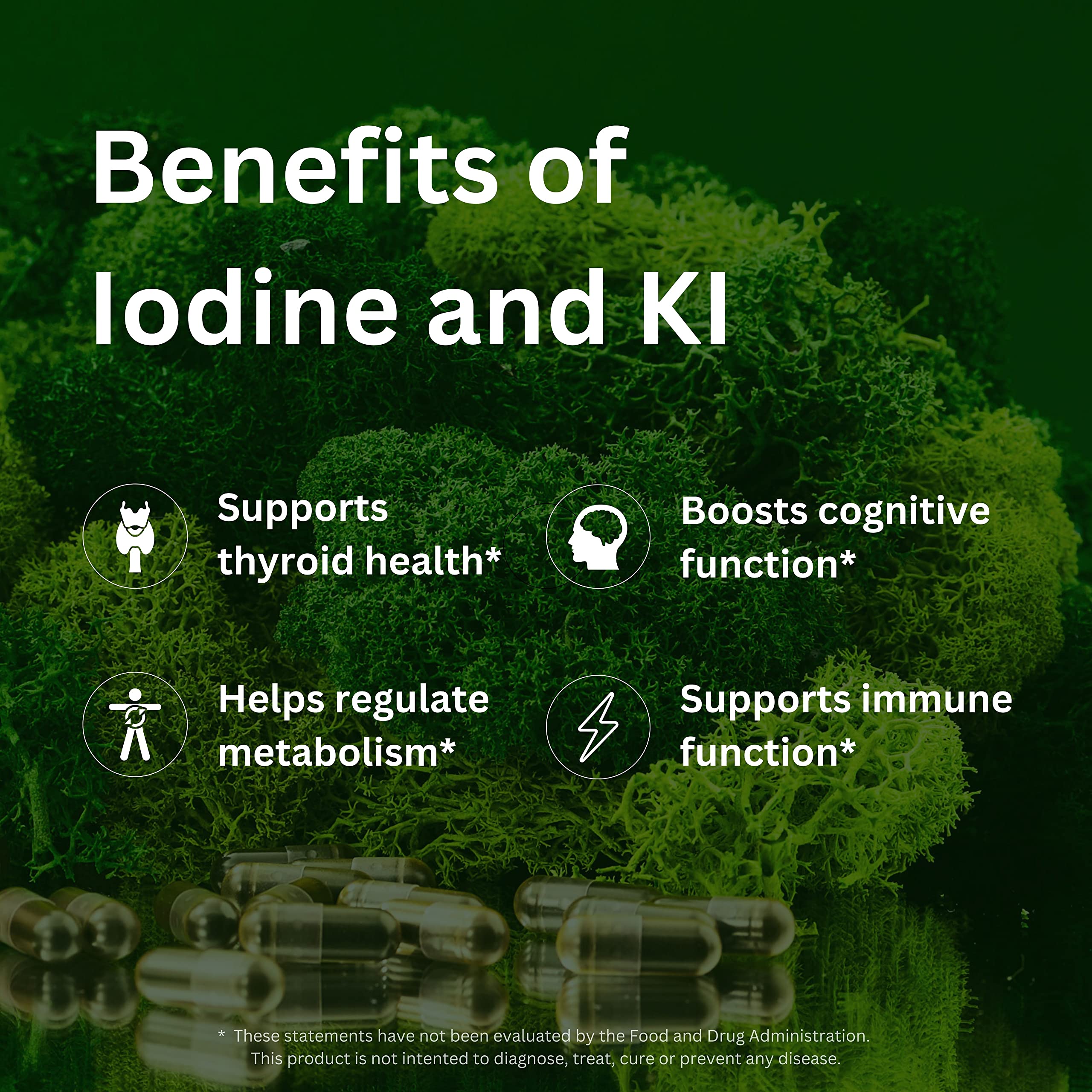 iodine capsules for overall wellness