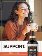 Iodine drops for healthy metabolism