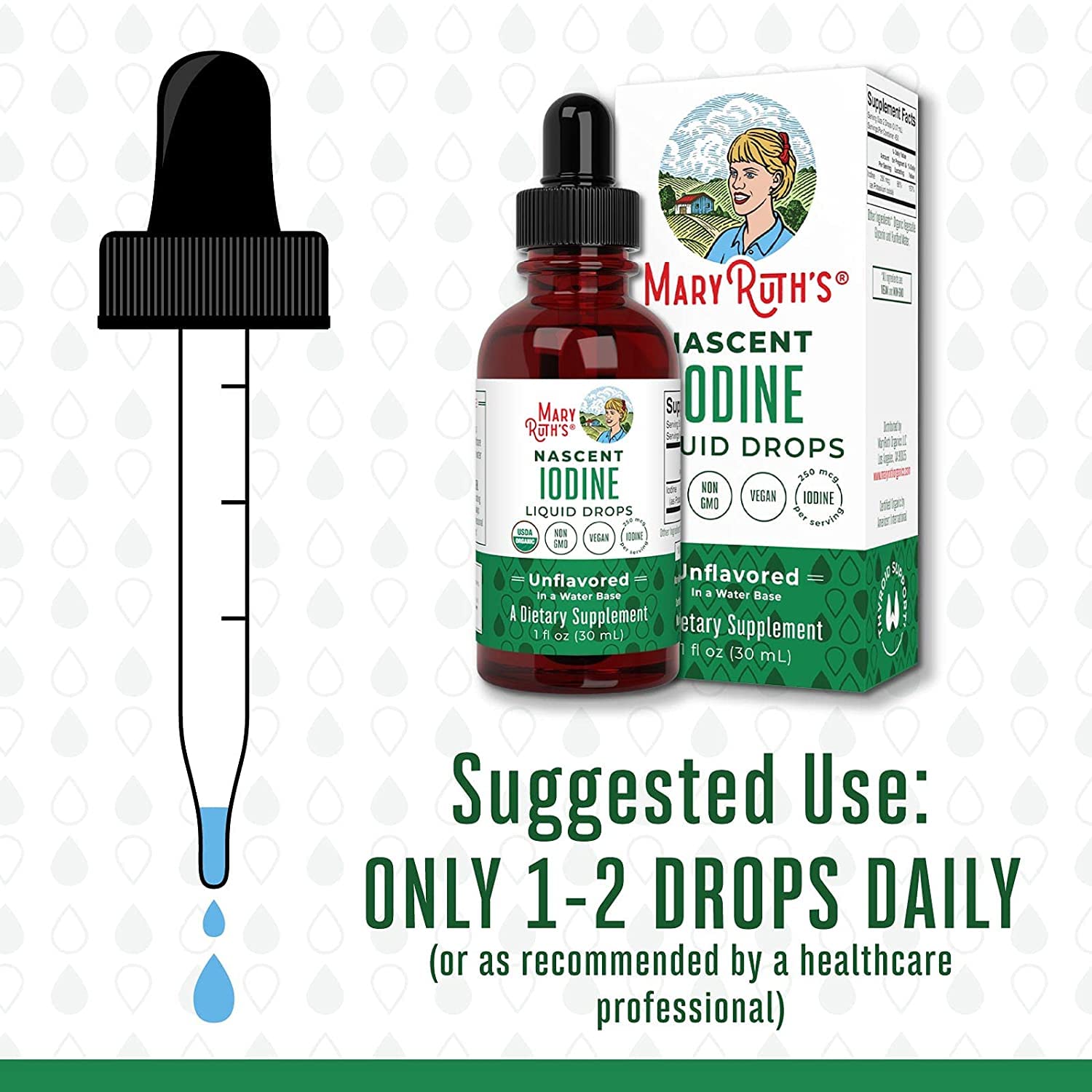 iodine drops for healthy skin