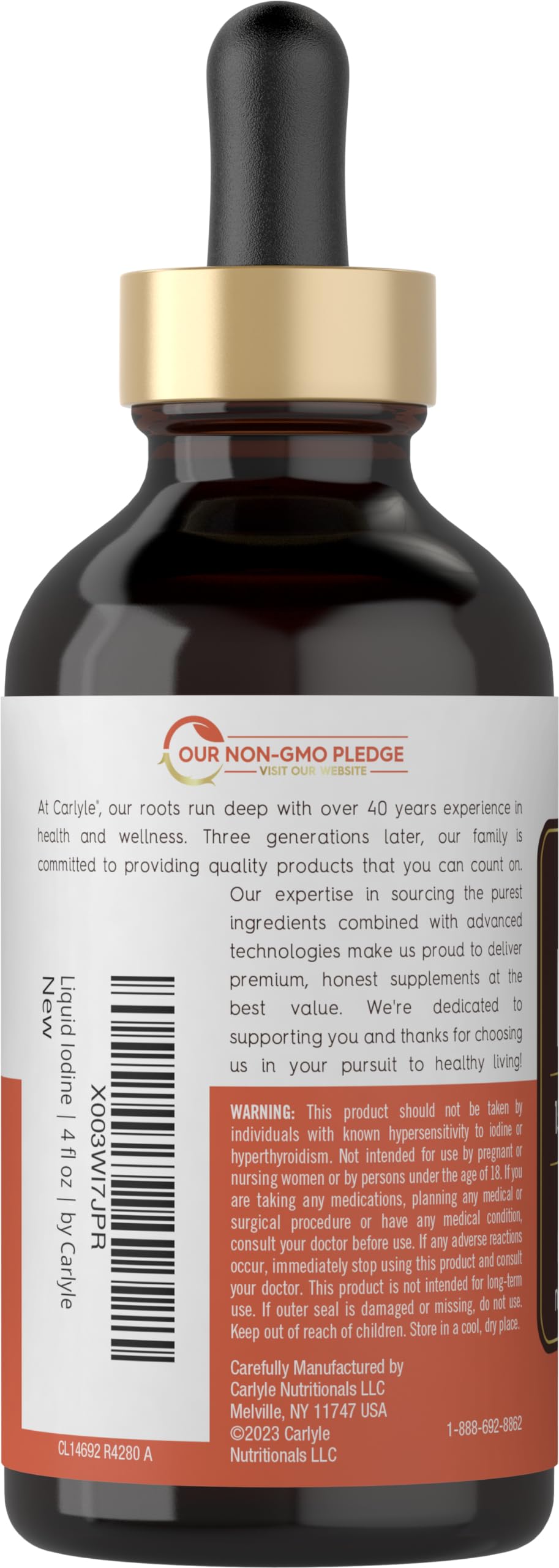 Iodine drops for immune system boost