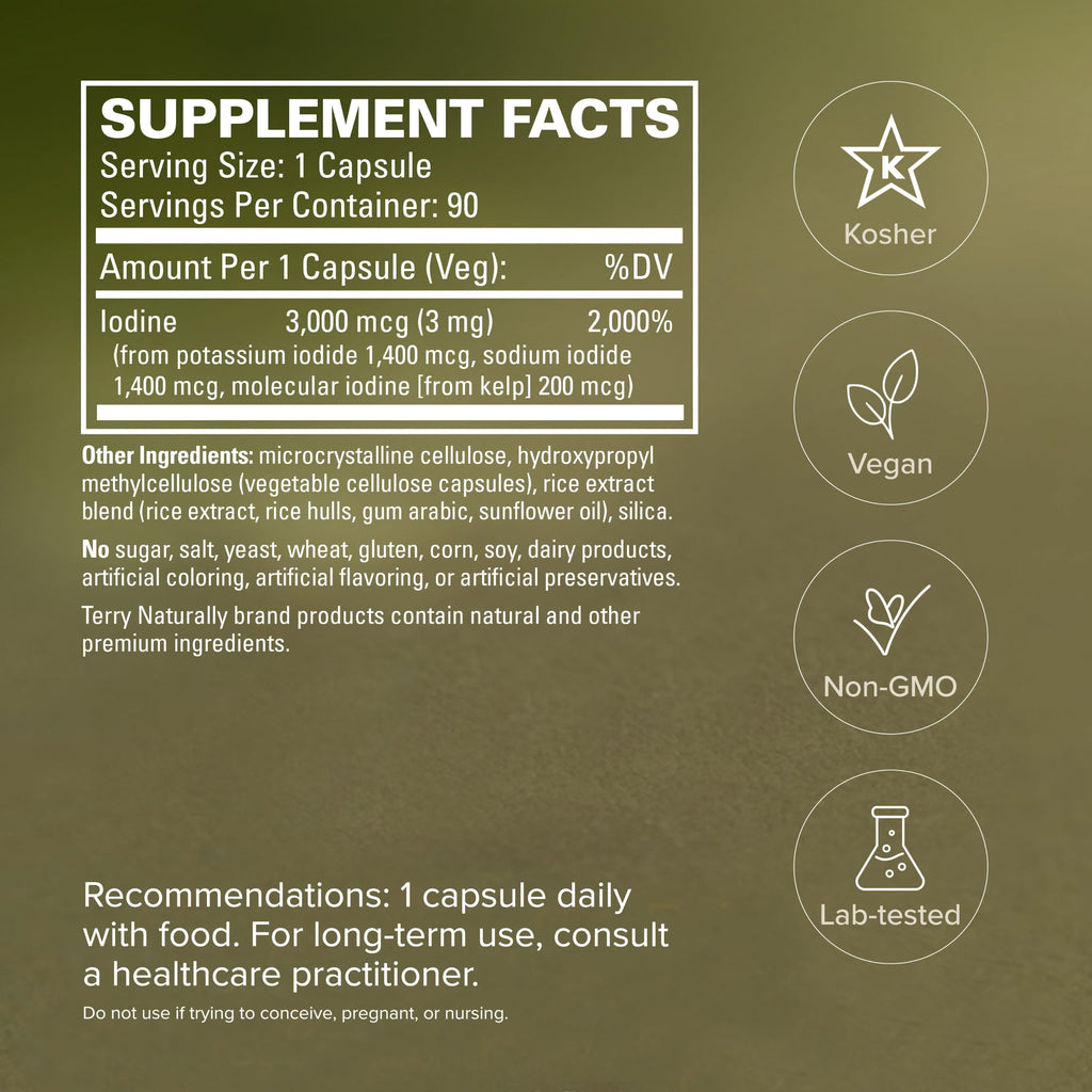 Iodine for immune system function