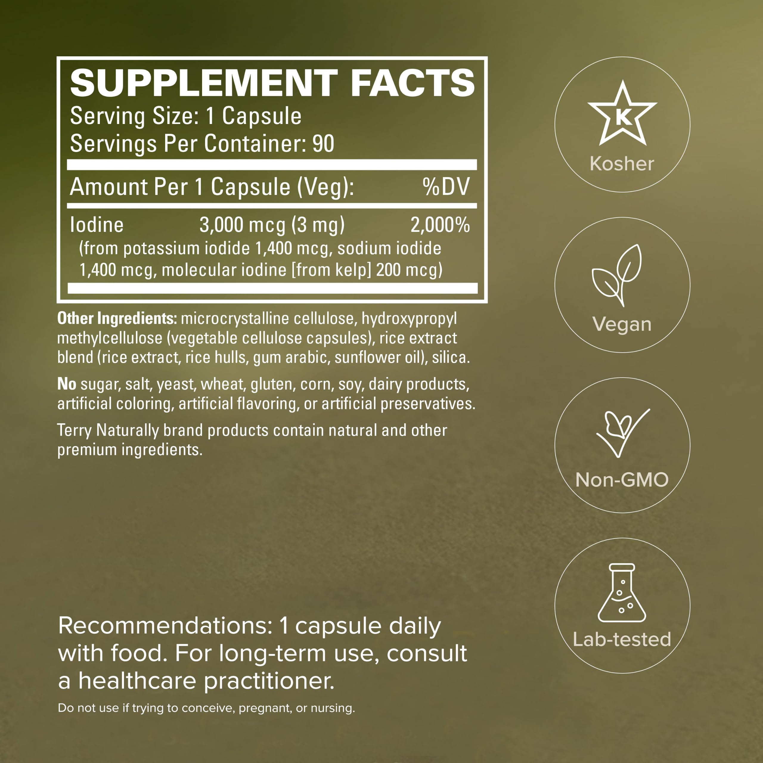 Iodine for immune system function