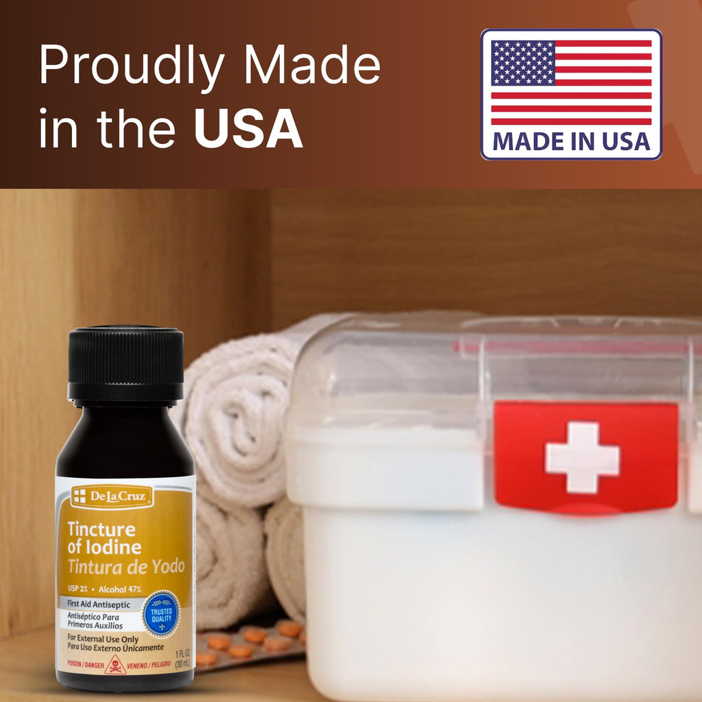 iodine for minor cuts and burns