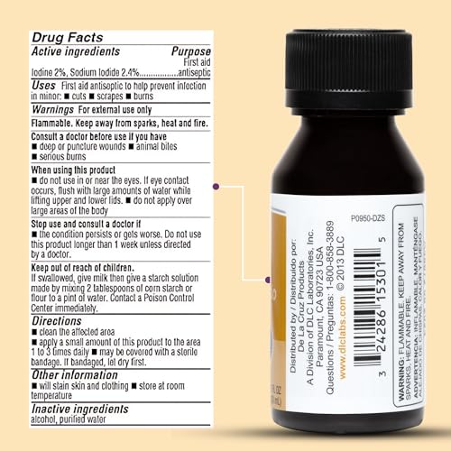 iodine for safe burn treatment