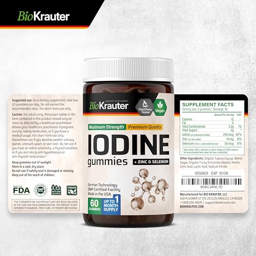 iodine gummies for overall health