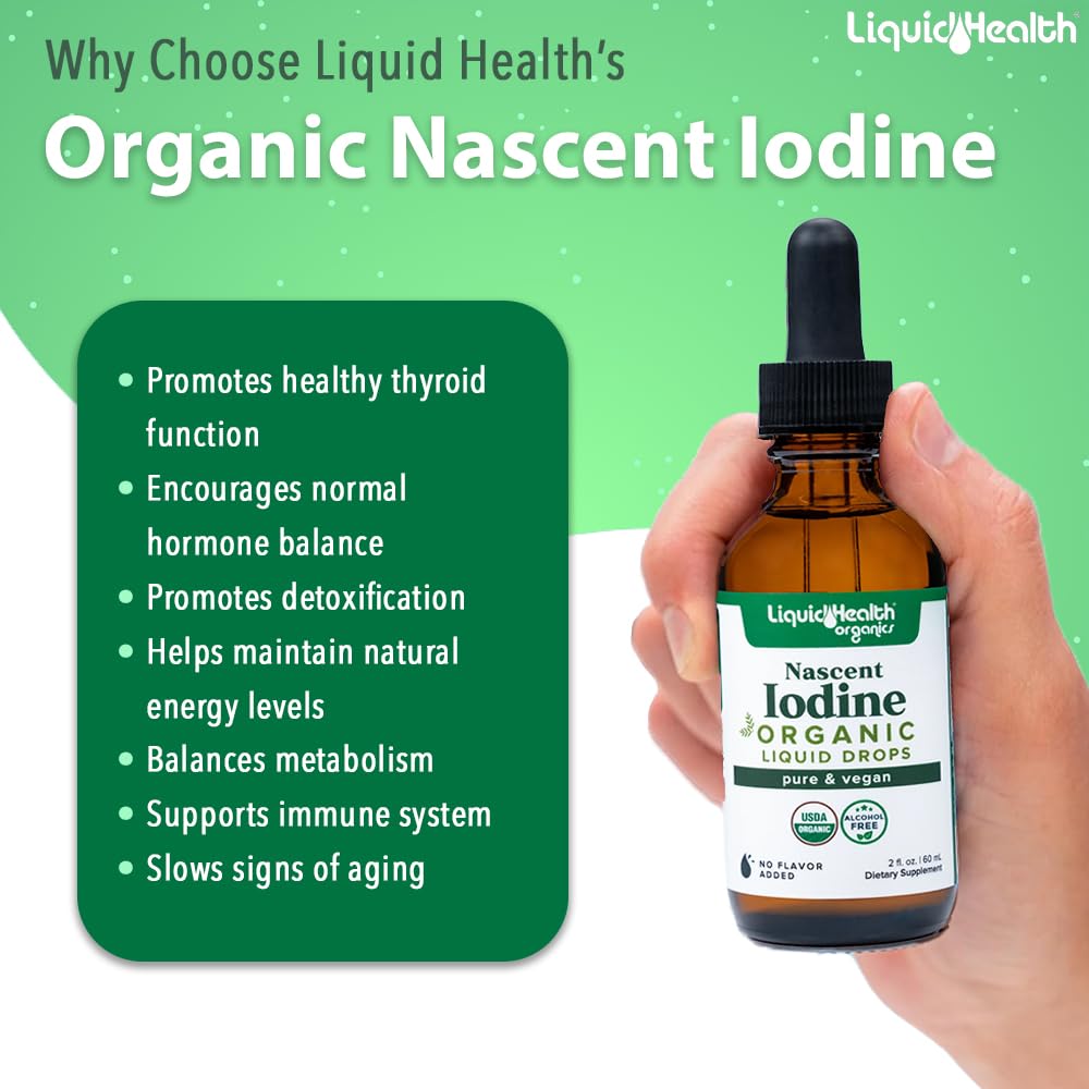 Iodine liquid drops for energy