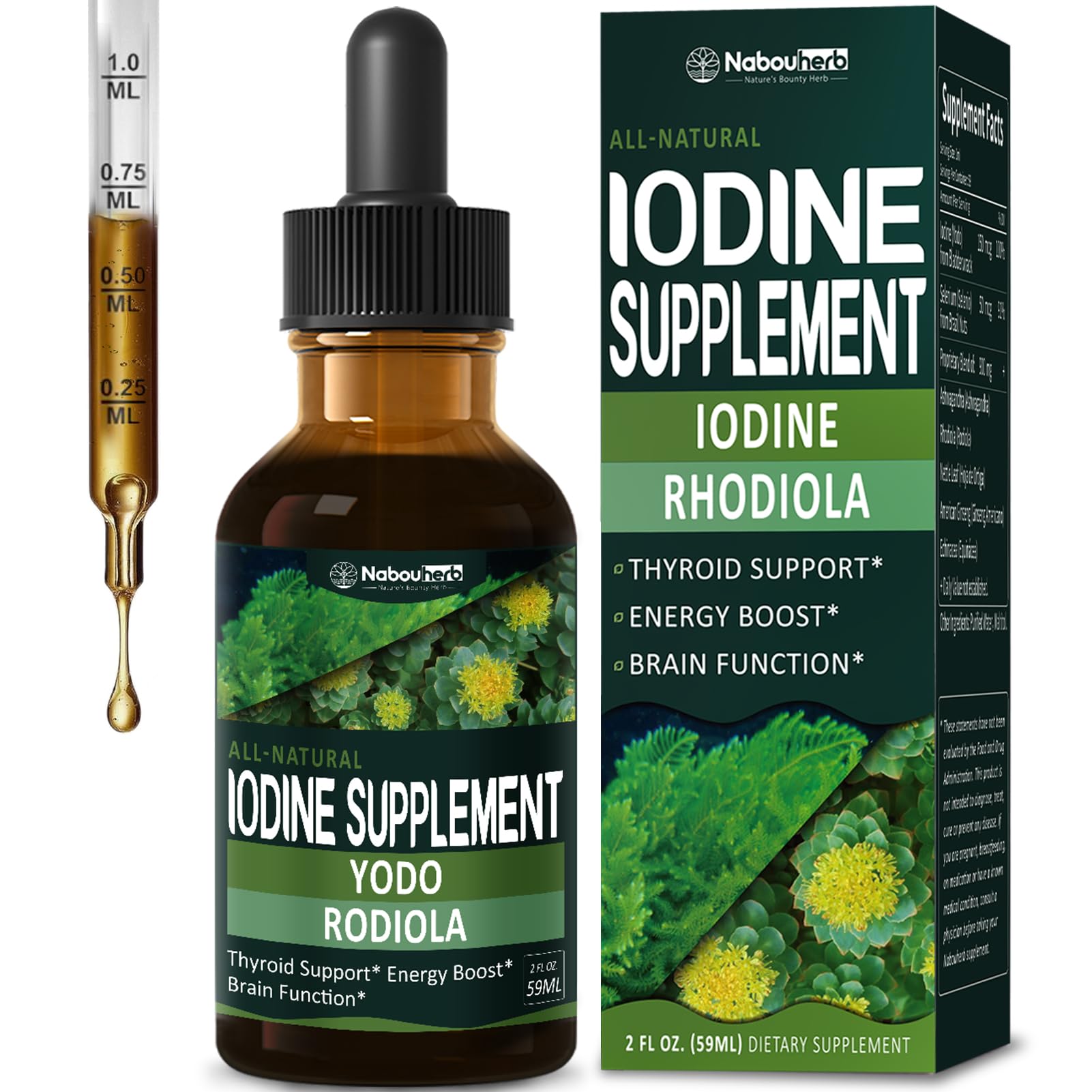 iodine liquid drops for thyroid health