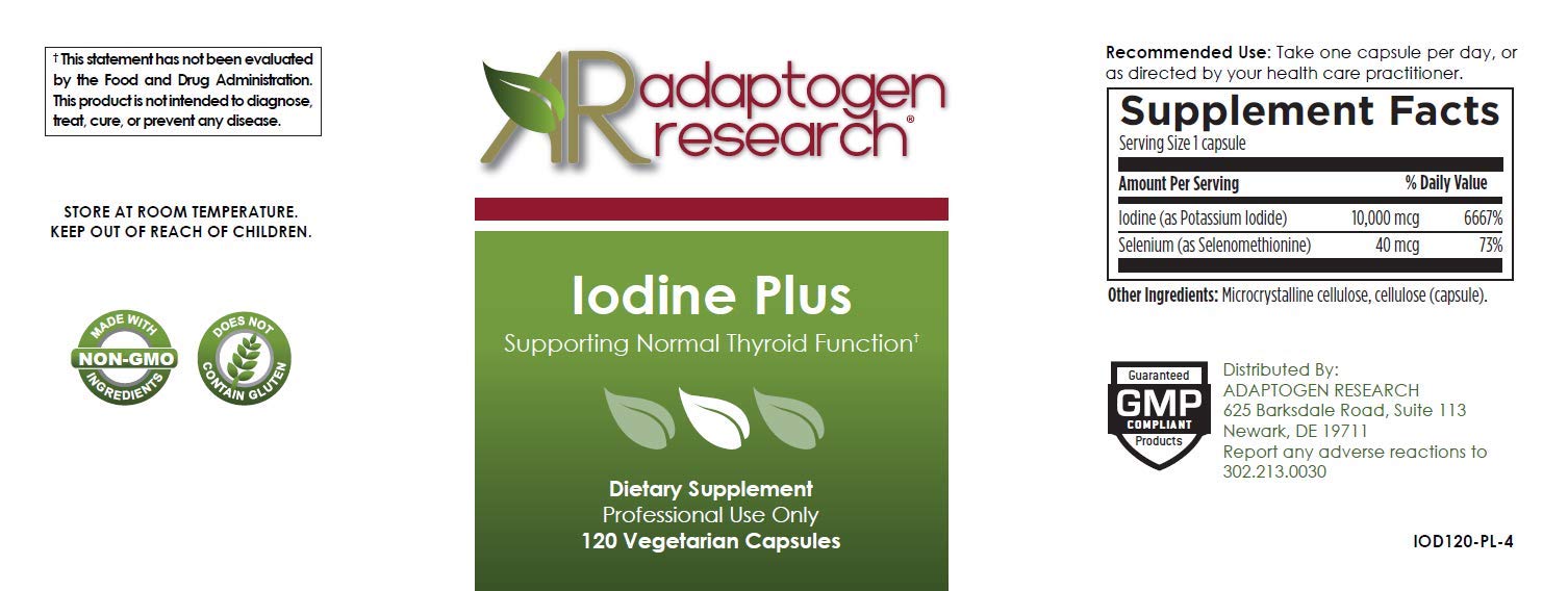 iodine plus with selenium benefits