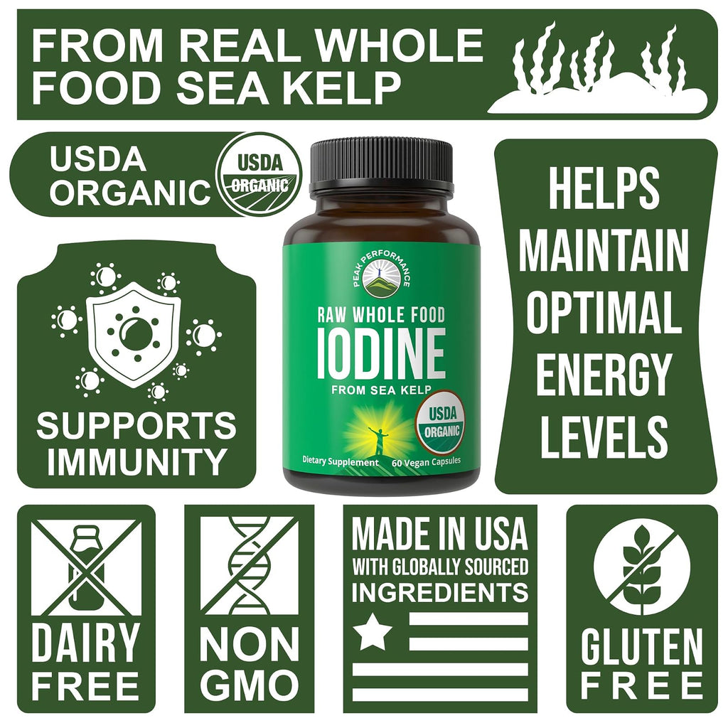 iodine rich kelp capsules benefits