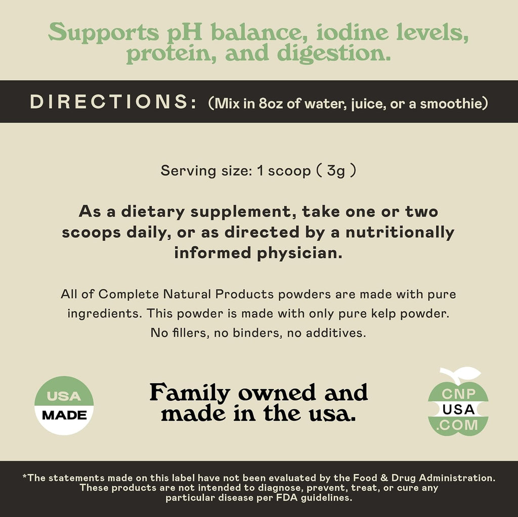 iodine-rich supplement for daily nutrition