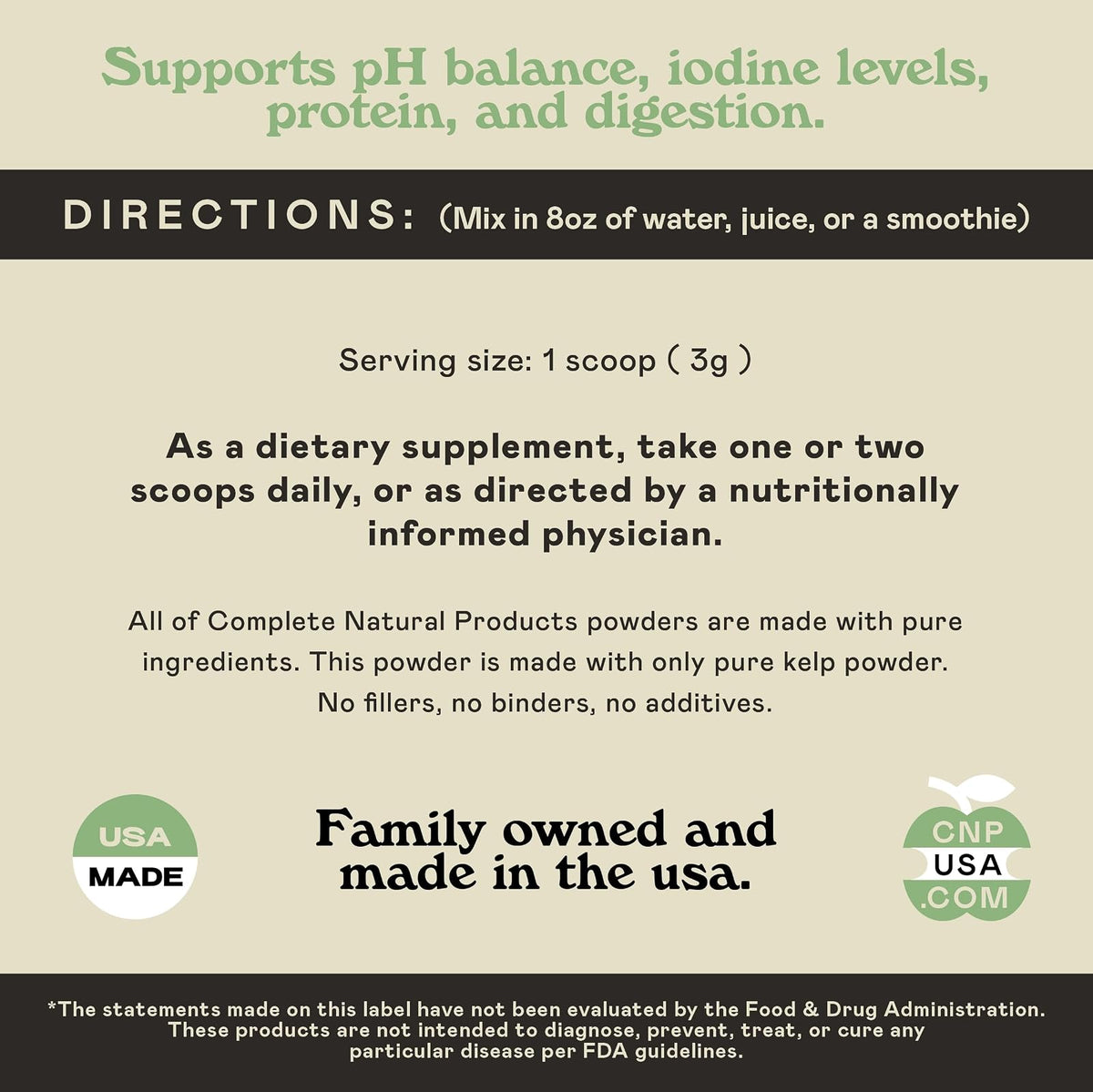 iodine-rich supplement for daily nutrition