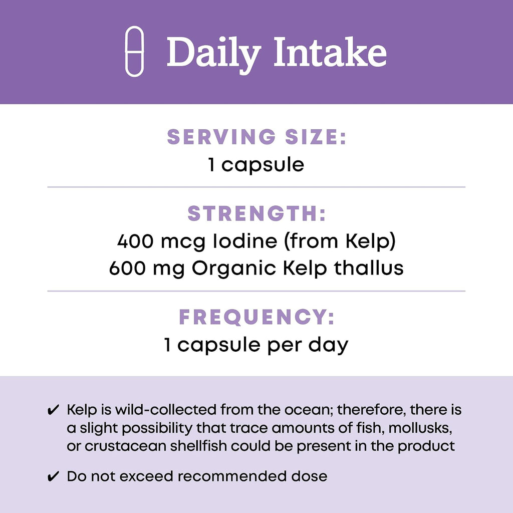 iodine-rich supplement for daily use