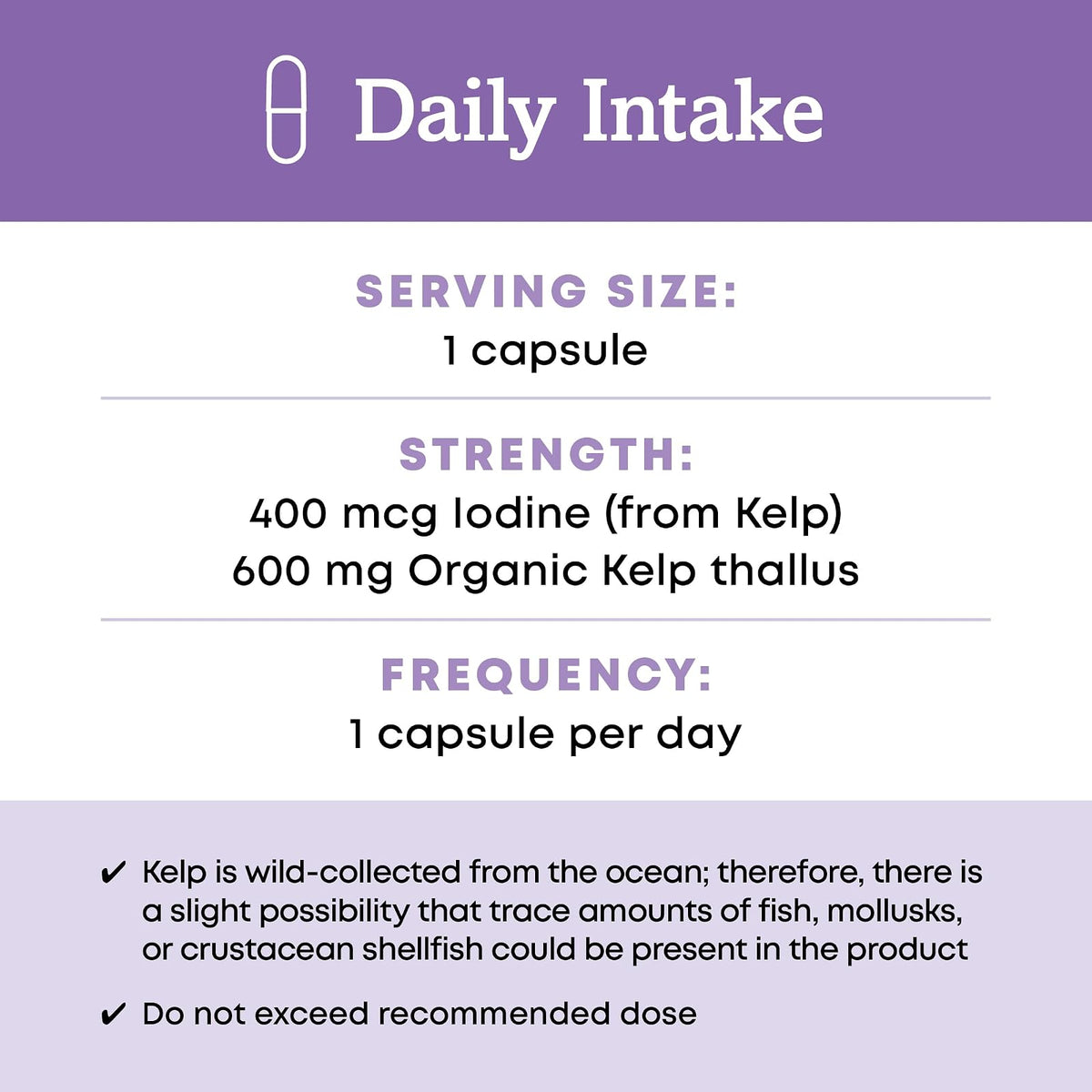 iodine-rich supplement for daily use