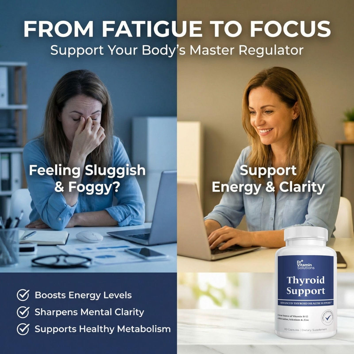 Iodine-rich thyroid support formula
