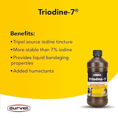 Iodine solution for livestock health