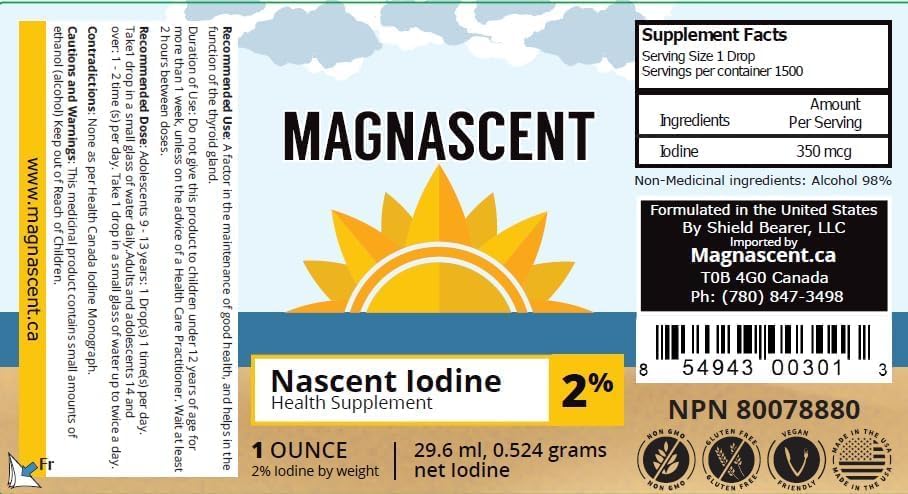 iodine solution for overall health