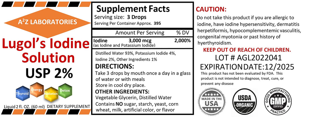 iodine solution for thyroid health